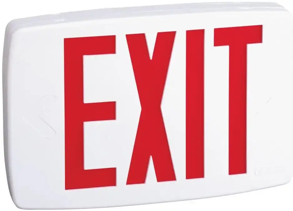 Lithonia Lighting 388066 Quantum LED Lighted Exit Sign | BuilderSmart USA